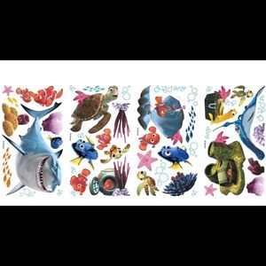 Disney | Wall Decor | Disney Finding Nemo 44 Big Wall Decals Room Decor ...